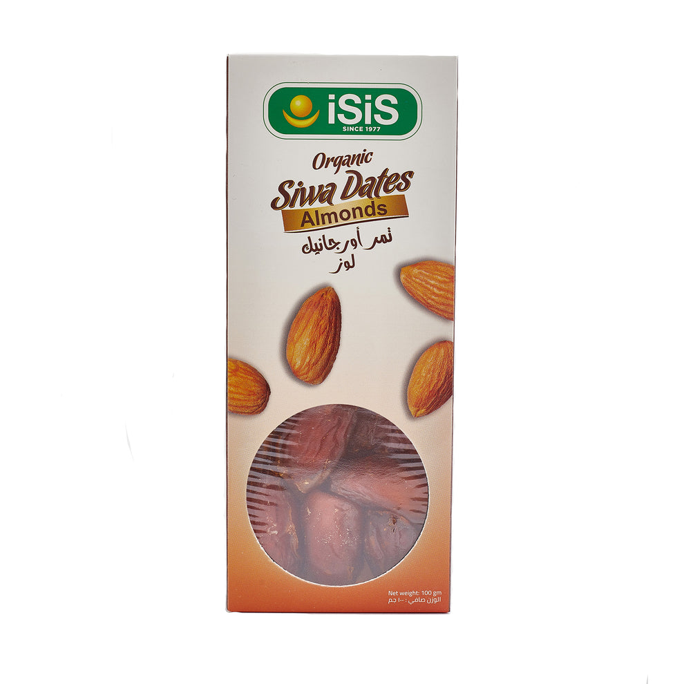 iSiS Organic Siwa Dates with Almonds (150g) – sekemonline
